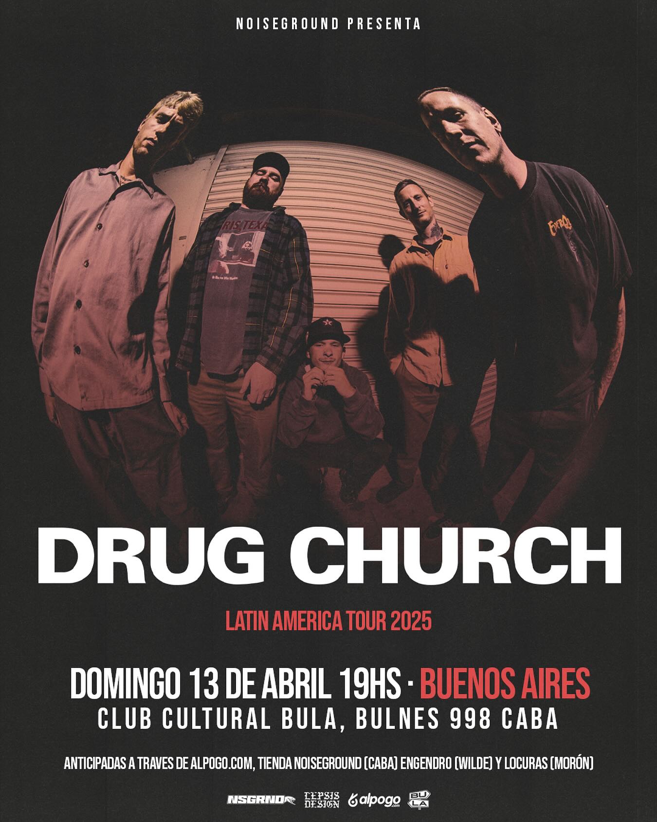 Metal Argento | DRUG CHURCH PREPARA ÚNICO CONCIERTO EN BUENOS AIRES